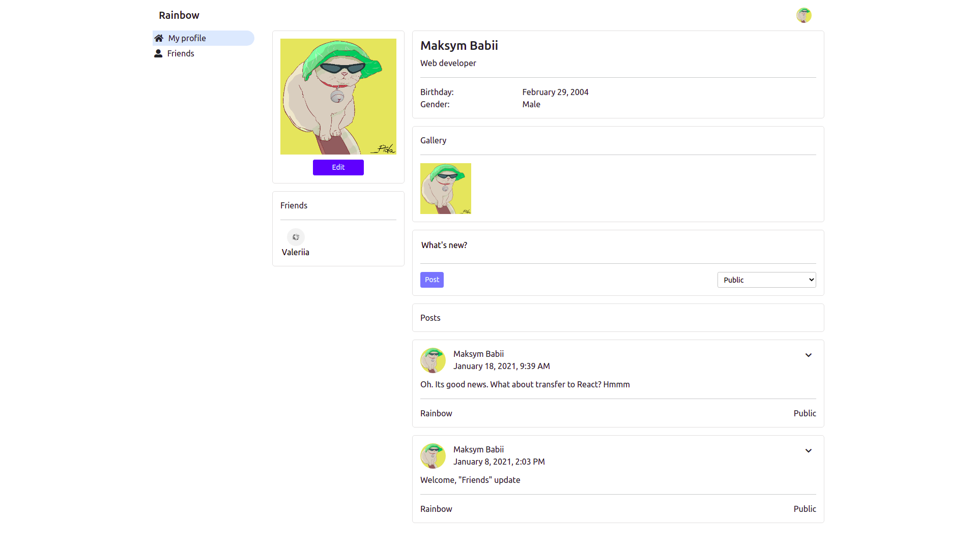 Maksym Babii | Full-stack developer